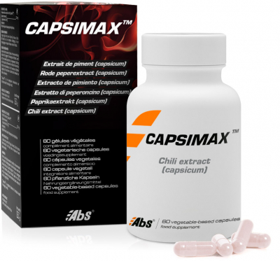 Capsimax, with hot pepper extract (capsicum)